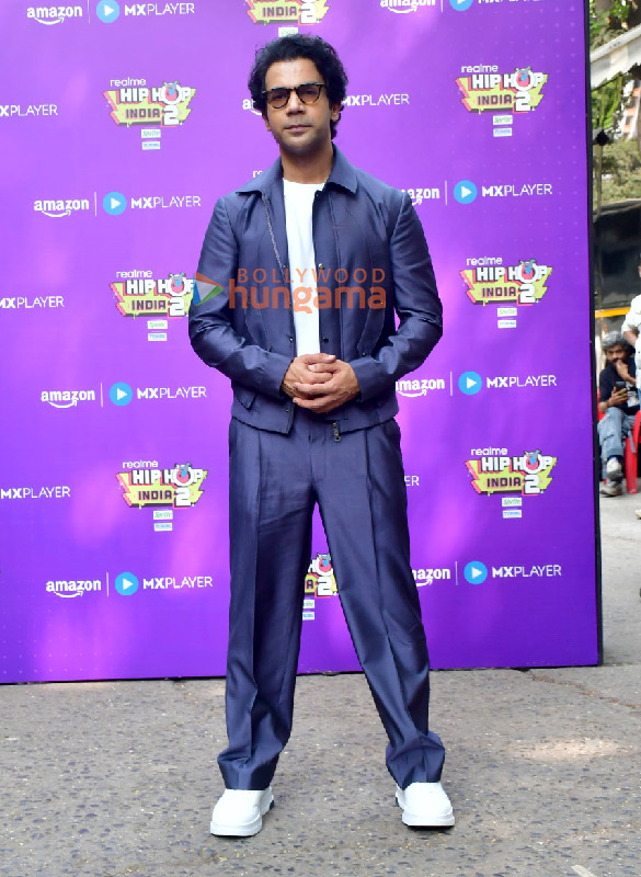 Photos Rajkummar Rao and Wamiqa Gabbi snapped promoting Bhool Chuk Maaf on the sets of Hip-Hop ...