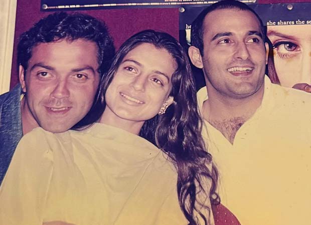 Ameesha Patel drops rare throwback pic with Humraaz co-stars Bobby Deol ...