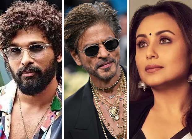 Allu Arjun showers love on Shah Rukh Khan, Rani Mukerji, Vikrant Massey ...