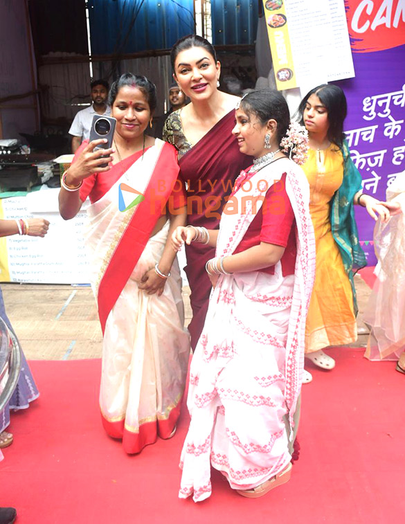 Photos: Sushmita Sen, Bipasha Basu and Karan Singh Grover snapped at a Durga Puja Pandal ...