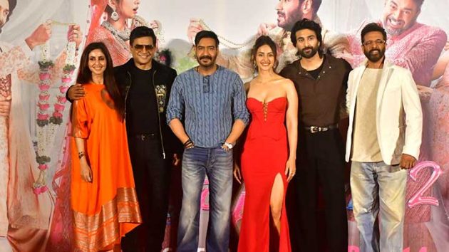 GRAND Trailer launch of De De Pyaar De 2 | Ajay Devgn | Rakul Preet Singh | R Madhavan ...