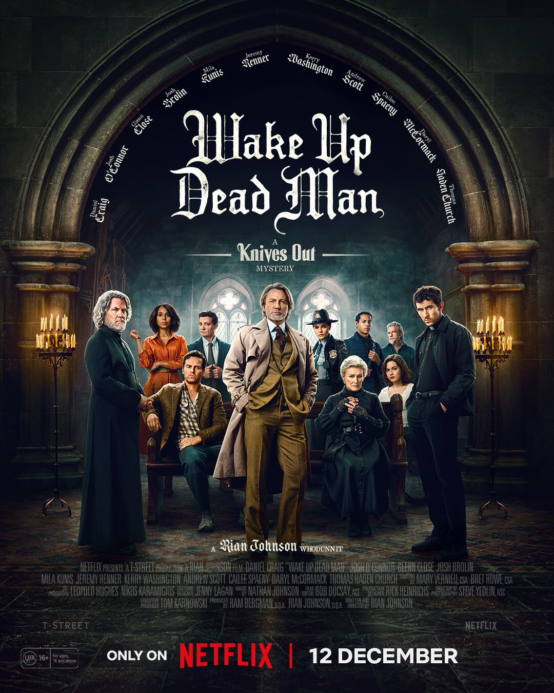 Wake Up Dead Man: A Knives Out Mystery (English) Movie: Review ...