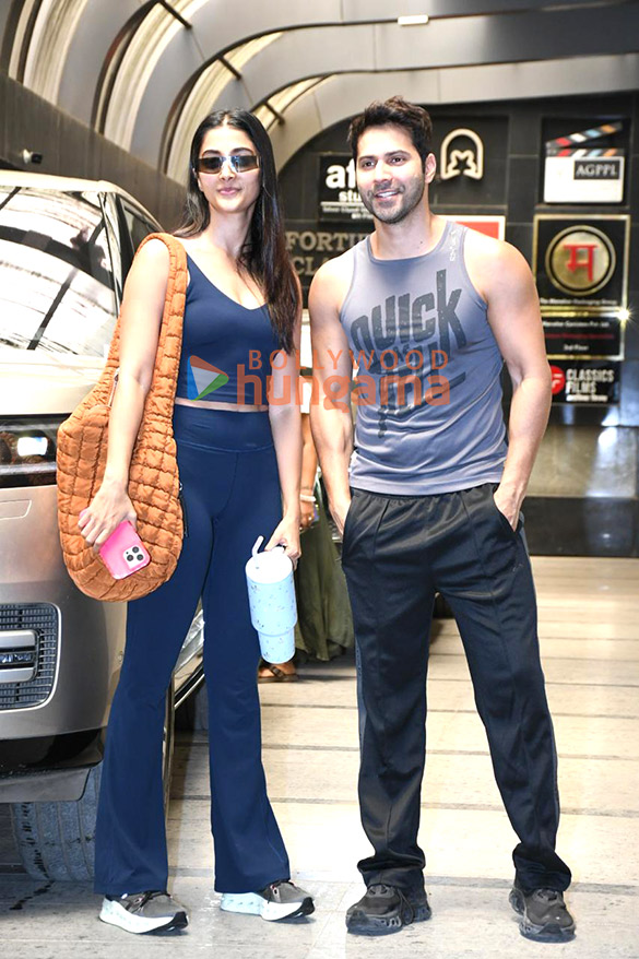 Photos Varun Dhawan and Pooja Hegde snapped promoting Hai Jawani Toh ...