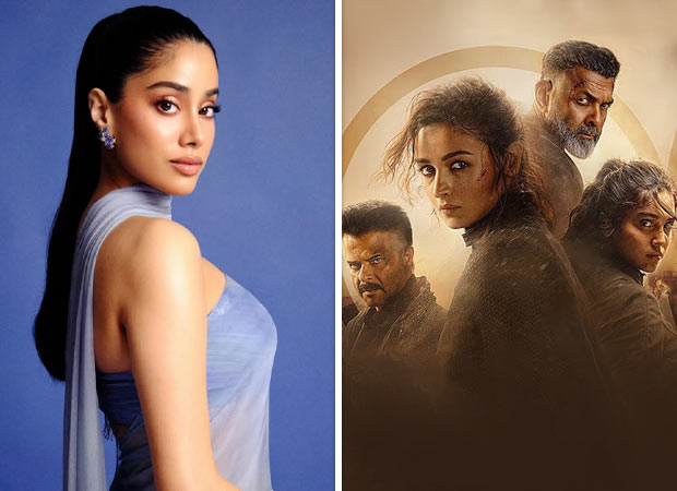 Janhvi Kapoor cheers for Alia Bhatt and Sharvari in Alpha trailer ...