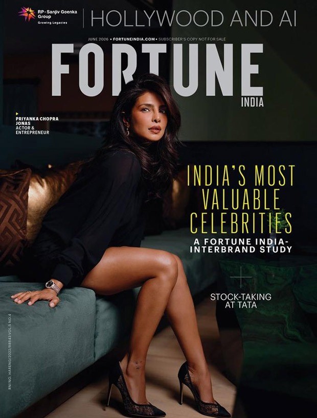 Priyanka Chopra features as the only woman among Fortune India’s three ...