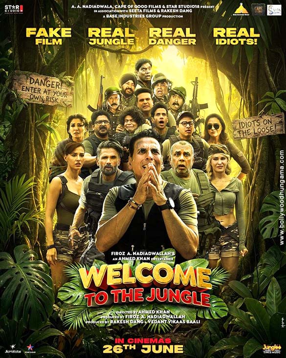 Welcome To The Jungle First Look - Bollywood Hungama